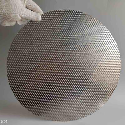 Cina Cavo perforato d'argento 304 316 Mesh Anti Corrosion di acciaio inossidabile in vendita