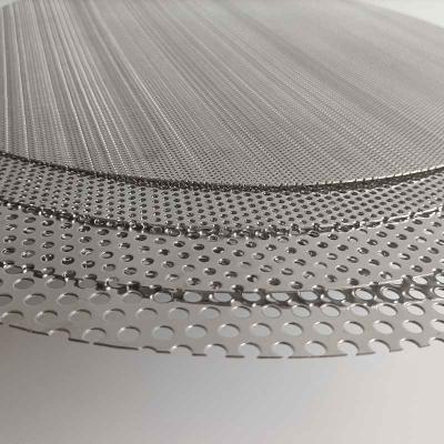 Cina Cavo perforato d'argento 304 316 Mesh Anti Corrosion di acciaio inossidabile in vendita