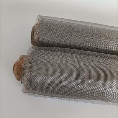 China 0.1m2m Breedte 24 Mesh Stainless Steel Screen Midge-Bewijs Mesh Silver Color Te koop