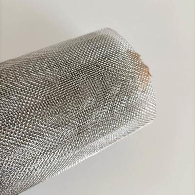 China 304 316 malha de aço inoxidável da mosca do metal de Mesh Window Screen 0.15mm-0.4mm do fio à venda