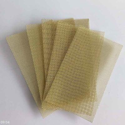 Cina Woven 0.03mm Brass Wire Mesh Screen Abrasion And Corrosion Resistance in vendita