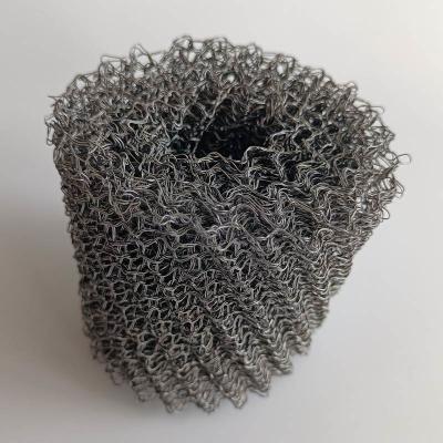 Cina Double Vapor Liquid Filter Knitted Wire Mesh 70mm Width Aluminum And Iron in vendita