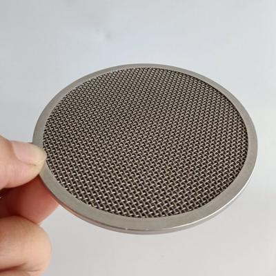 China 3 Layer Extruder Screen Pack Stainless Steel Wire Mesh Filter Discs Plain Weave Te koop