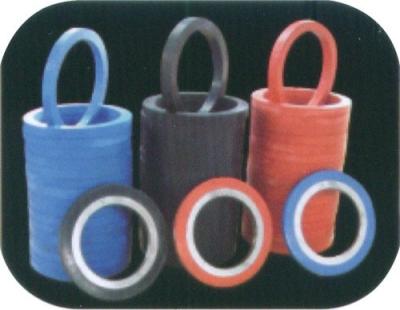 China Rubberized metal spacers and seperator discs for steel, metal, copper, aluminum for sale