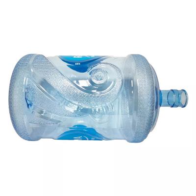 Cina Materiale PC Bottiglia d'acqua da 5 galloni Corpo rotondo Riutilizzabile per distributore d'acqua in vendita
