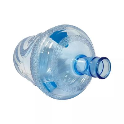 Cina Materiale PC Bottiglia d'acqua da 5 galloni Corpo rotondo Riutilizzabile per distributore d'acqua in vendita