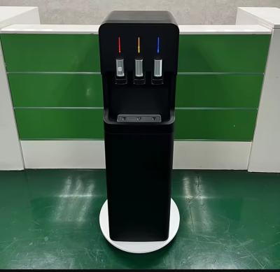 Cina Metodo di raffreddamento del compressore in plastica Dispensatore d'acqua in piedi libero in nero / argento / bianco in vendita