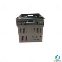China 80L Stackable Ventilated Plastic Crates For Fruits And Vegetable Lightweight for sale