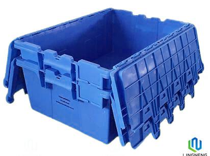Logistics Industrial Plastic Storage Containers Rectangle For Sustainable Supply Chain