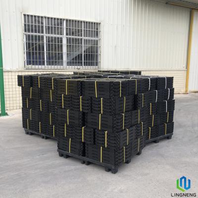 China 50L Plastic Storage Shoe Box , Folding Plastic Crates Heavy Duty For Moving Organizer Crate for sale
