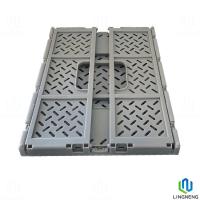 China Multi Functional Portable Folding Storage Crate , Plastic Collapsible Crates For Storage for sale