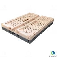 China Multi Functional Portable Folding Storage Crate , Plastic Collapsible Crates For Storage for sale