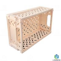 China Large Capacity Collapsible Plastic Crates Plastic Foldable Crate Box For Daily for sale