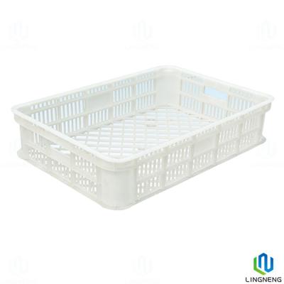 China Geventileerde plastic kratten voor groenten en fruit for sale