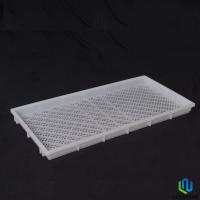 China Food Grade Stackable Square Vented Plastic Drying Tray For Dehydration Tropical Fruit for sale