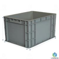 China PP Anti Static Stackable Plastic Transport Boxes for Industrial / Workshop for sale