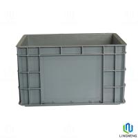 China Logistics Transport Reusable Moving Containers Stackable Plastic Turnover Box for sale