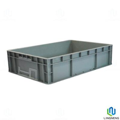China 600*400*148mm harte bunte, stapelbare Euro-Plastikverpackungskisten für den Automobilbereich for sale
