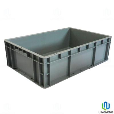 China 600*400*175mm Mehrfachverwendbare Plastik Umzugskisten Transport Stapelbare Plastikbehälter for sale