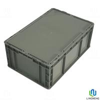 China Stackable Reusable Plastic Storage Containers For Moving Euro Standard for sale