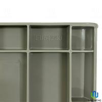 China Stackable Reusable Plastic Storage Containers For Moving Euro Standard for sale