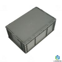 China Stackable Reusable Plastic Storage Containers For Moving Euro Standard for sale