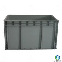 China Euro Standard Heavy Duty Plastic Moving Boxes Stackable For Logistics Transportation for sale