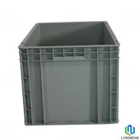 China Euro Standard Heavy Duty Plastic Moving Boxes Stackable For Logistics Transportation for sale