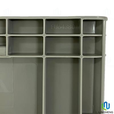 China Heavy Duty Plastic Storage Boxes , Stackable Utility Bins For Clothes / Screws / Toy for sale