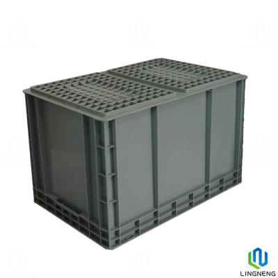 China Heavy Duty Plastic Storage Boxes , Stackable Utility Bins For Clothes / Screws / Toy for sale