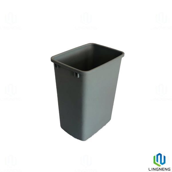 Quality Classification Plastic Kitchen Dustbin , Home Trash Bin Trash Can for sale