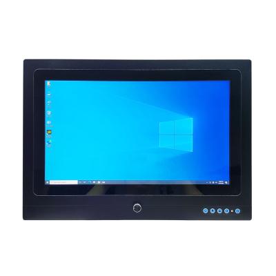 China 18,5 Zoll staubdichter eingebetteter Touchpanel-PC mit Frontblende und GTX1050 zu verkaufen