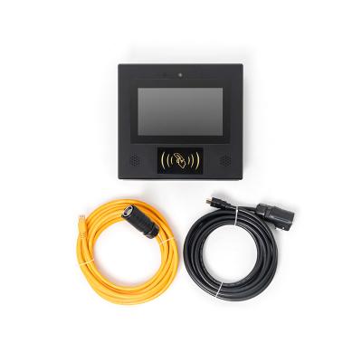 China 7 monitor LCD de la pulgada 1024*600 POE con el RFID, la cámara, el micrófono y el Presidente en venta