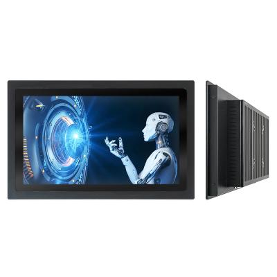 China RoHS bestätigte eingebetteten Fingerspitzentablett PC mit Häfen Input-/Output2xusb 3,0 zu verkaufen