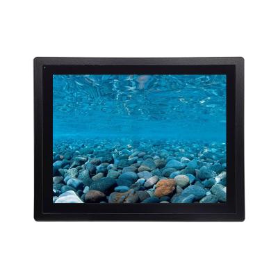 China Monitor táctil de 17 pulgadas impermeable con operación de alta temperatura y ángulo de visión de 85 grados en venta