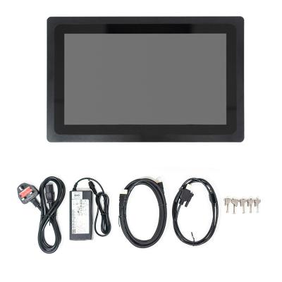 China Schwarz Kapazitive Berührungsschnittstelle 7H Oberflächenhärte Breiter Temperaturbereich 5ms Reaktionszeit zu verkaufen