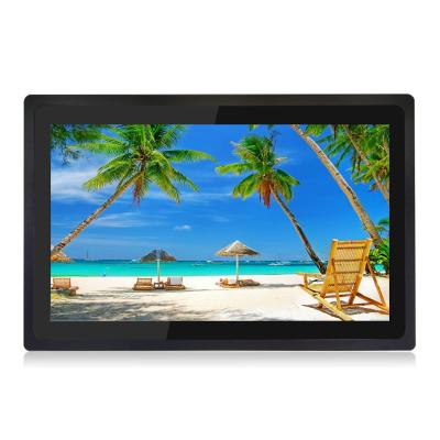 WLED-kapazitiver Berührungsbildschirm 7H Oberflächenhärte VGA/DVI/HDMI Eingang CE/FCC/RoHS zertifiziert