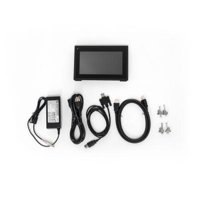 China 1000 Cd/m2 Ultra Brillante 7H Dureza de superficie Monitor táctil capacitivo con interfaz USB Negro en venta