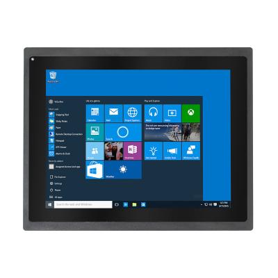Moniteur tactile HDMI VGA DVI d'entrée 10 points 7H avec luminosité de 1000 Cd/m2