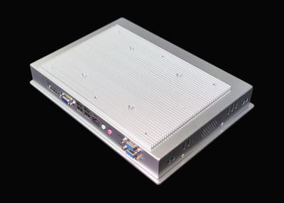 China Front USB Port Rugged Touch Panel PC Windows Embedded Touch Screen Silver Color for sale