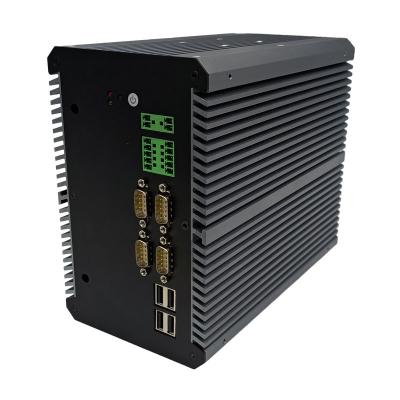China Aluminum Alloy Industrial Mini PC 10G LAN PCI-E 4X Network 10G Ethernet Optional for sale