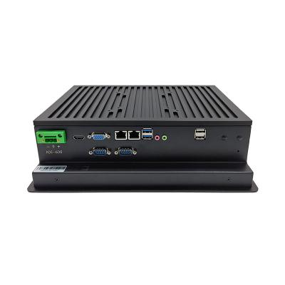 China 10 Zoll Windows Linux robust eingebetteter LCD-Bildschirm All-in-One Industrie-Panel PC mit 25000 MAh Batterie zu verkaufen