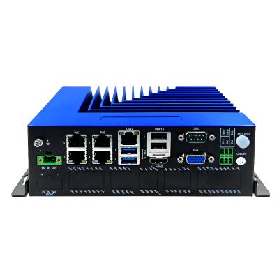 China Intel N95/N305 Industrial Mini PC With Optional IO And 4* POE For Visual Inspection for sale