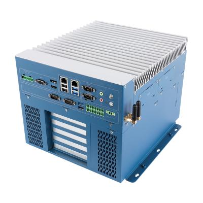 China Intel Core I7-12700 CPU Industrial Mini PC With 16-channel Opto-isolated GPIO Switchable COM Ports 4*232/485 Switchable for sale