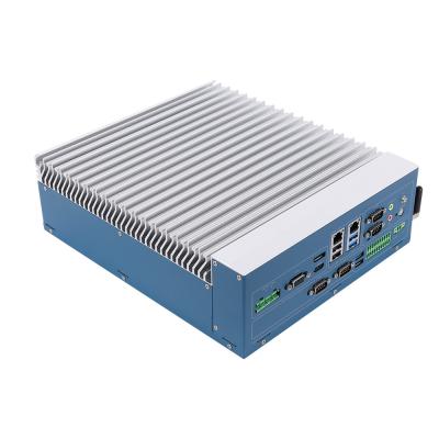China Seamless Integration Fanless Industrial Mini PC 1* DP Signal Output Short Circuit Working Voltage for sale