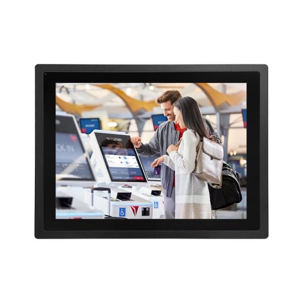 Moniteur tactile résistif capacitif de qualité industrielle 15 pouces Taille carte mère haute performance