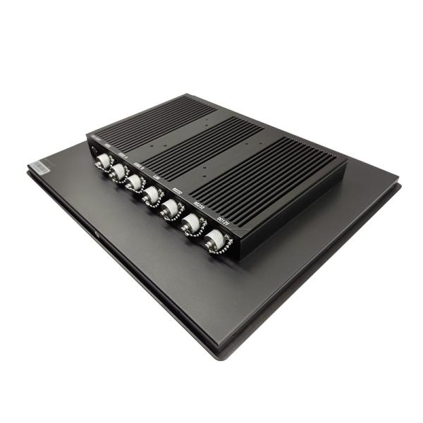 Dustproof Industrial Touch Panel PC , Rugged All In One Pc 17 Inch 400cd/m2 Brightness