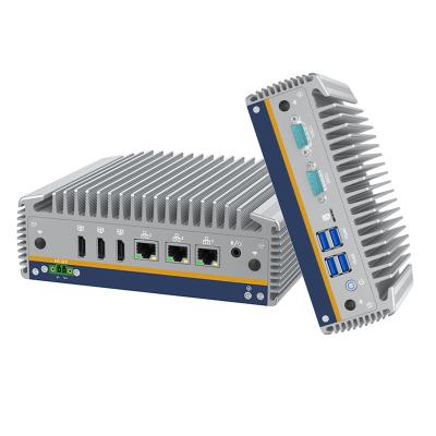 China Max. 32 GB Arbeitsspeicher Industrial Mini PC mit 3* HDMI-Display-Anschluss und 1* Audio-Rückseiteingang/Ausgang zu verkaufen