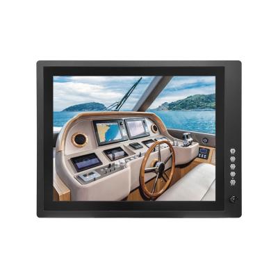 Verbesserte Sichtbarkeit und Haltbarkeit 19 Zoll voller IP67 wasserdichter Touchscreen mit optisch verbundenem Panel