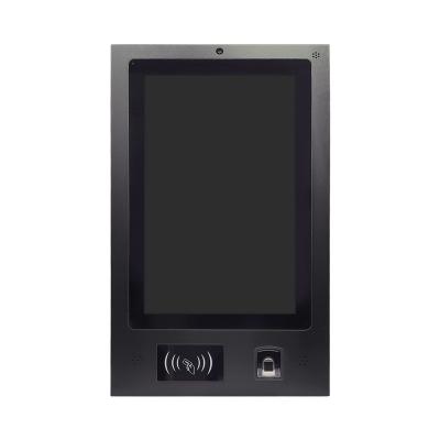 China 15.6 Inch Capacitive Touch Industrial All-in-one Computer, High Brightness 1000 Nits, Full IP65 Waterproof, With RFID Card Reader, Fingerprint Module, Camera, Speaker for sale